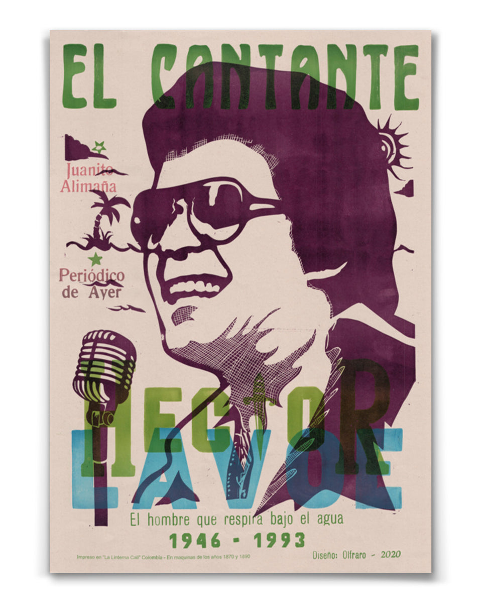 Hector Lavoe Poster – Kuzumbo Records